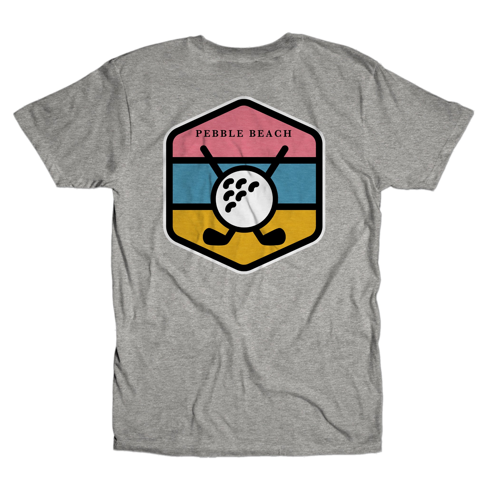 Pebble Beach Badge Unisex Tee – The Chivery