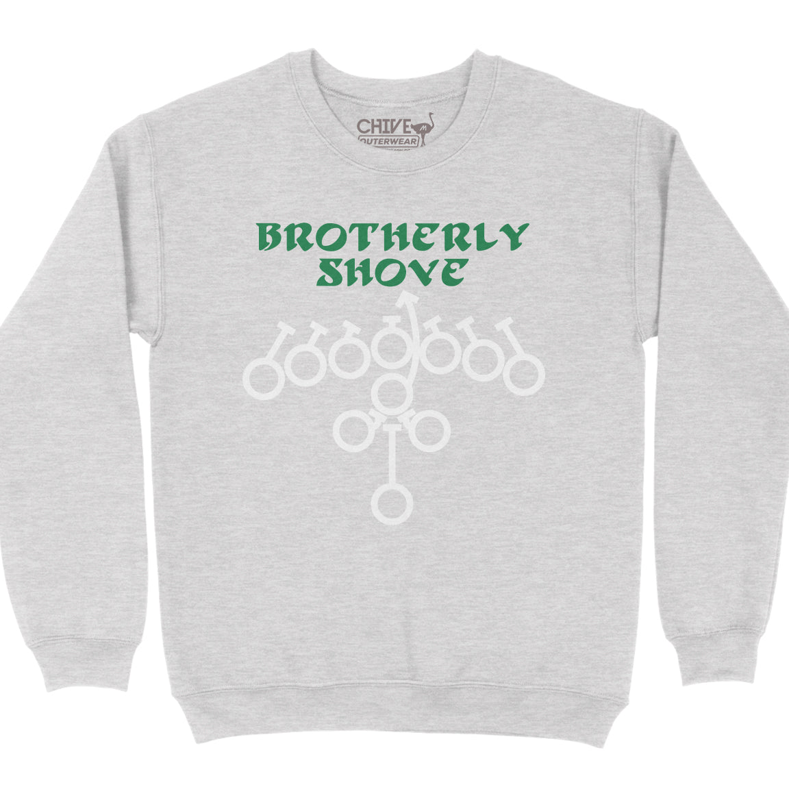 Brotherly Shove Unisex Pullover Crewneck – The Chivery