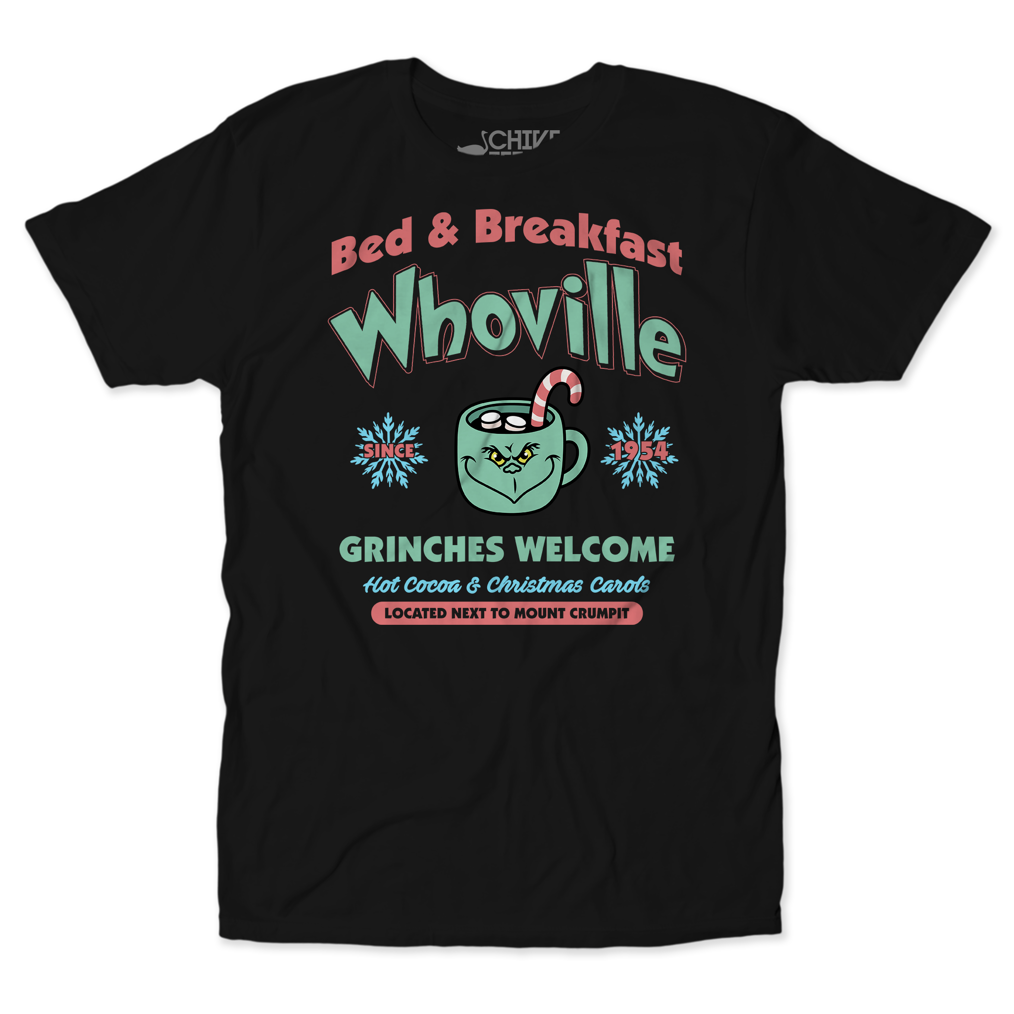 Grinches Welcome Unisex Tee – The Chivery