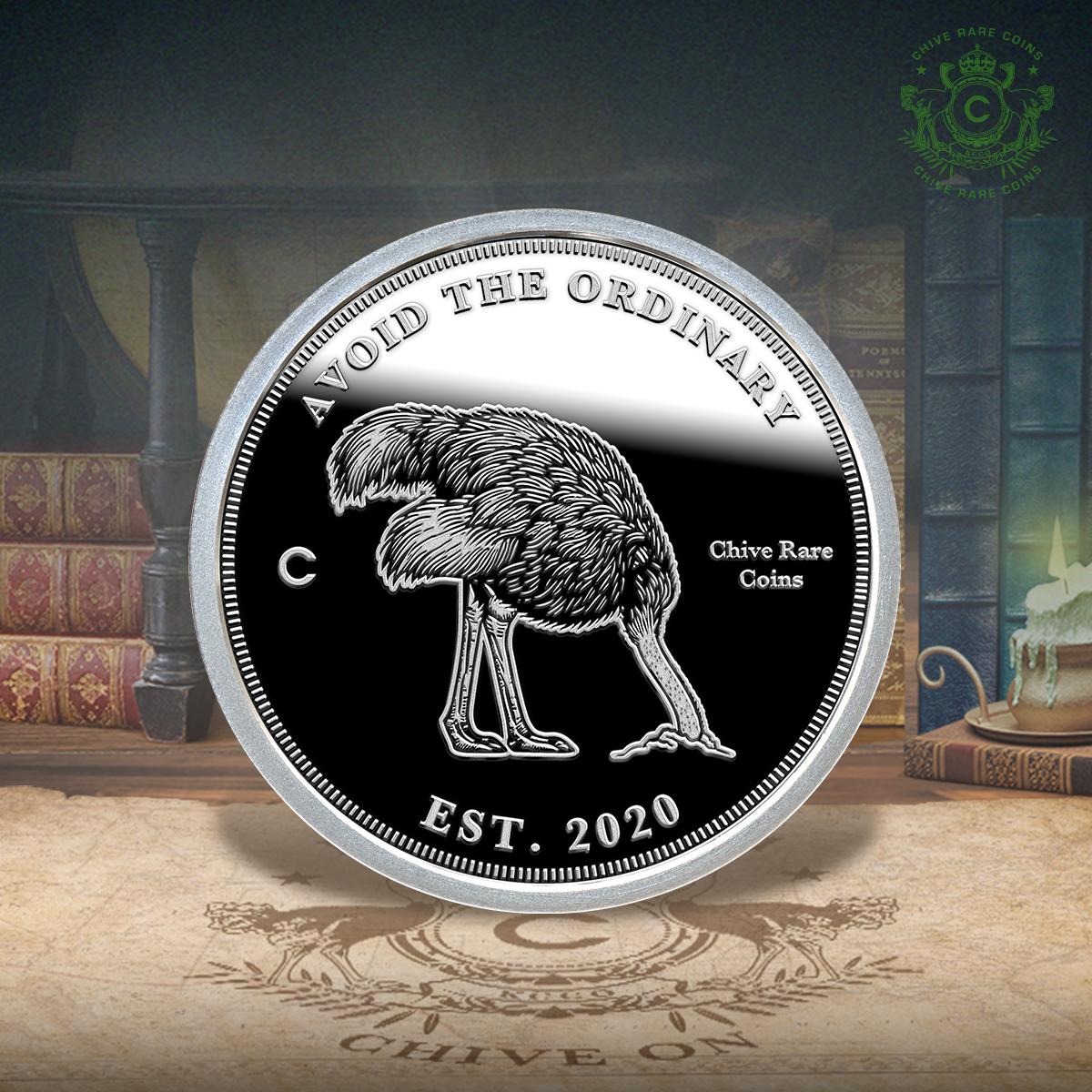 Avoid The Ordinary Silver Coin 1oz – The Chivery