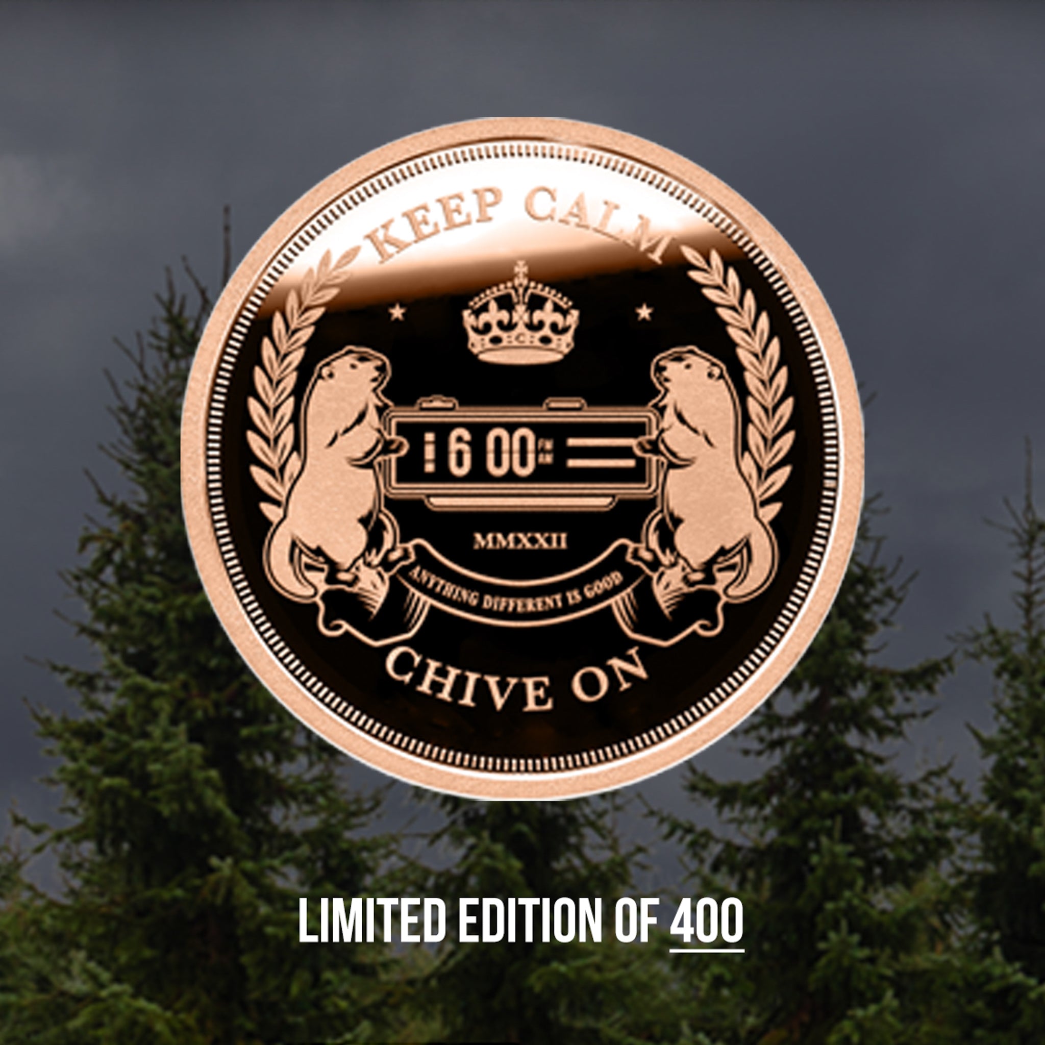 Groundhog Day Okay, Campers, Rise and Shine! Copper Coin 1 oz – The Chivery