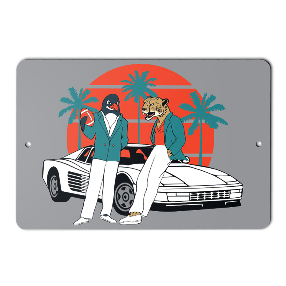 The Cheetah And The Penguin Road Sign – The Chivery