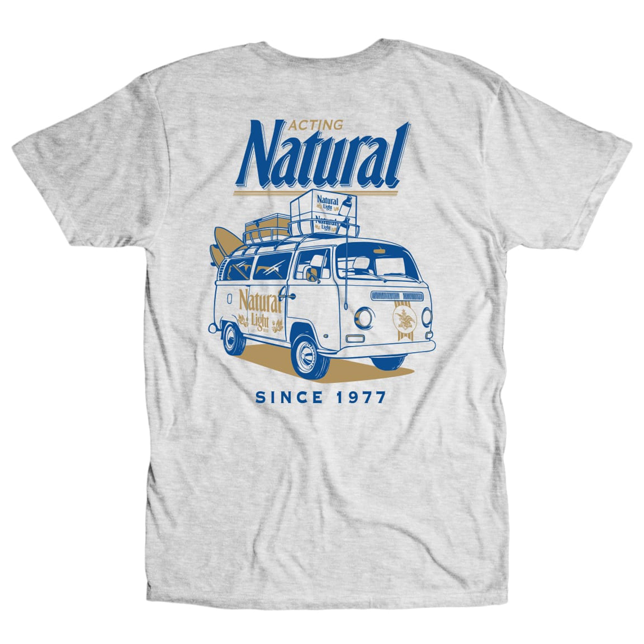 Men's Natural Light Acting Natural Tee – The Chivery