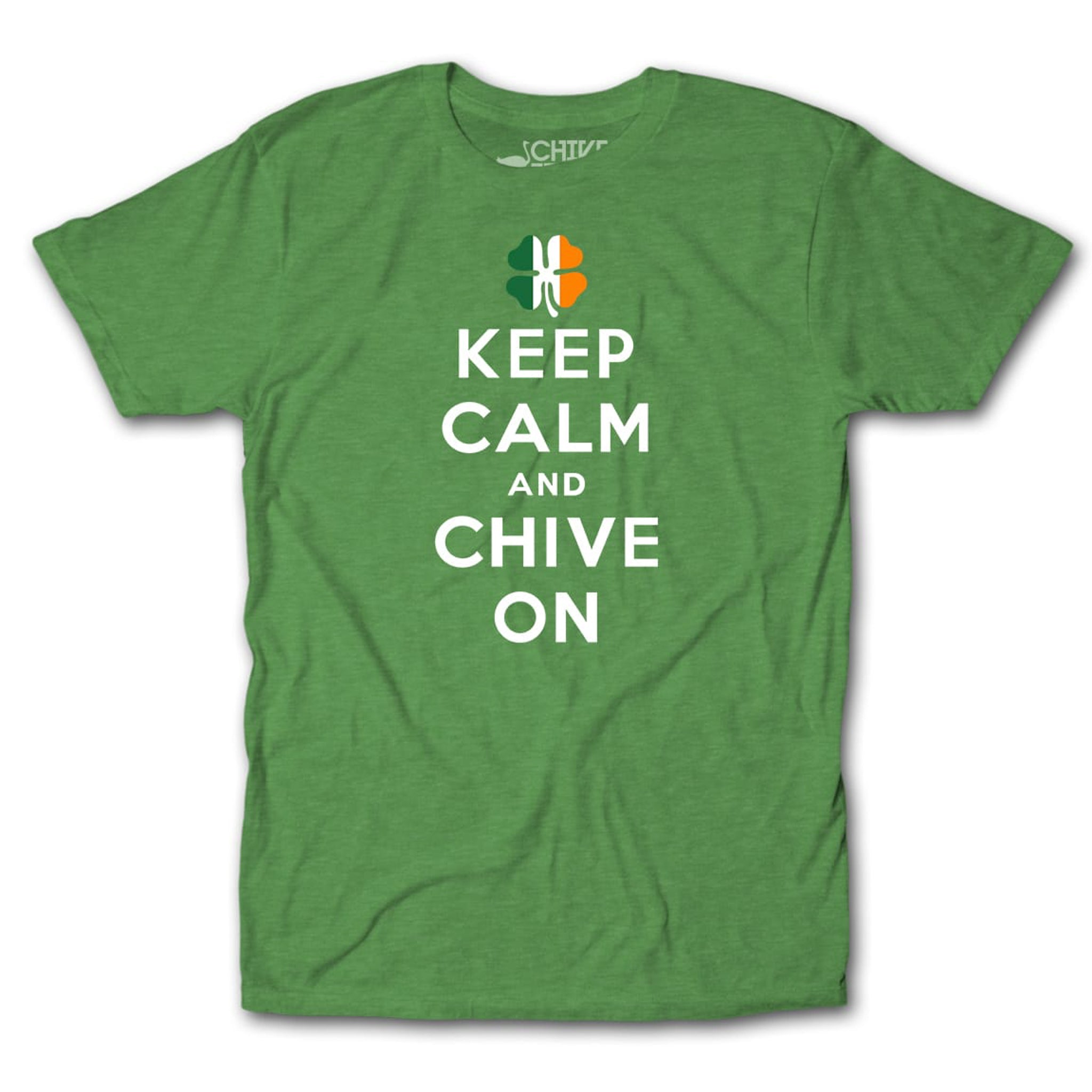 Irish Keep Calm and Chive On Men's T-Shirt – The Chivery