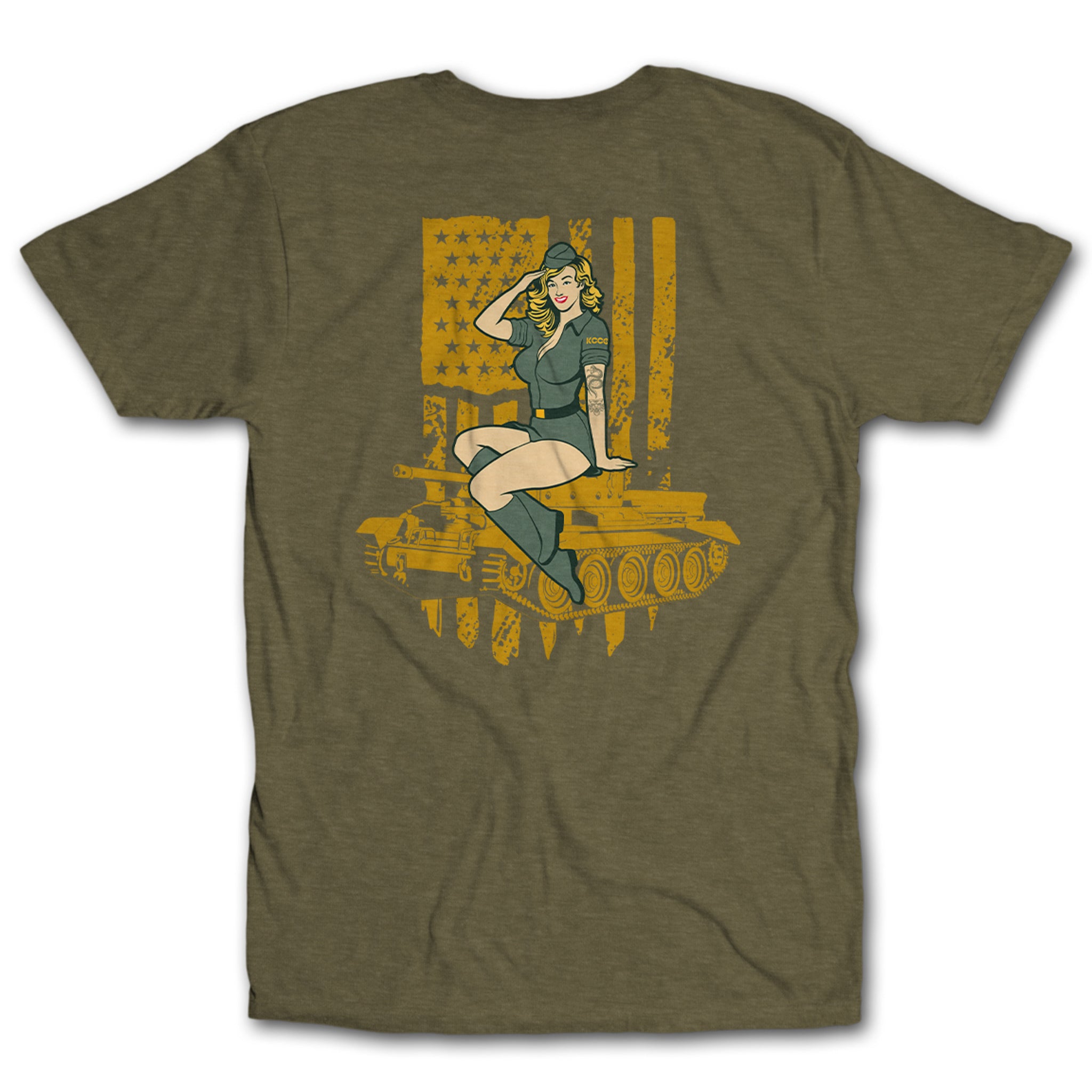 KCCO Army Pin Up Unisex Tee – The Chivery