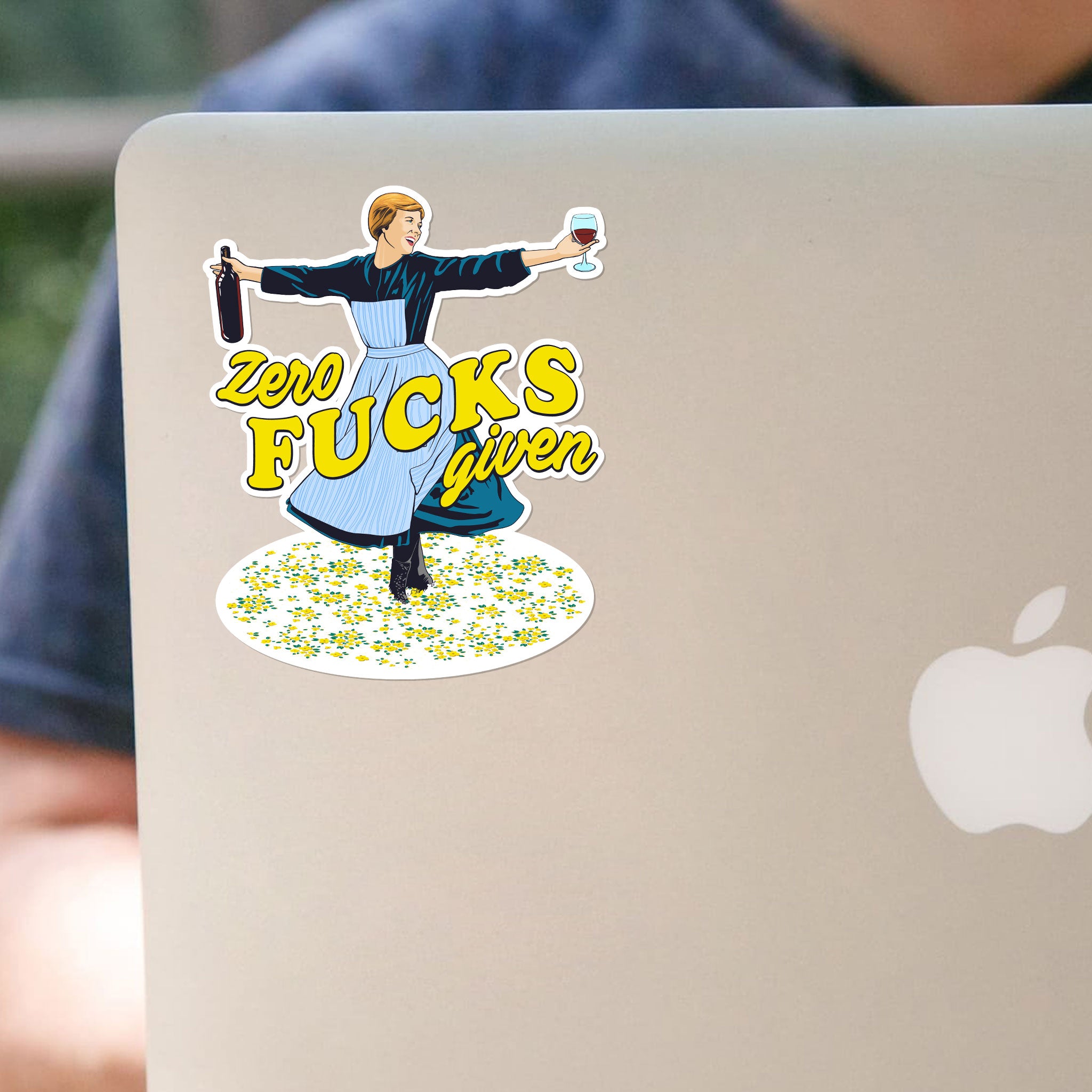Zero F*cks Given Sticker – The Chivery